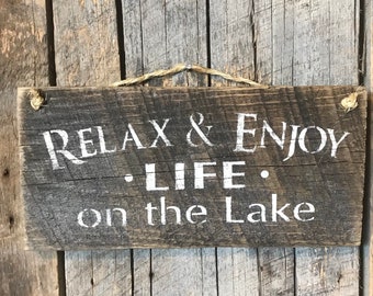 Relax and Enjoy | Etsy