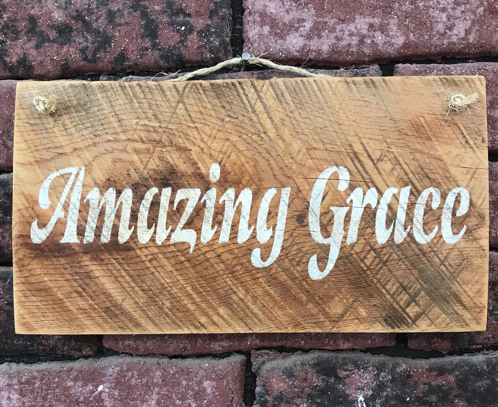 Amazing Grace Sign Hymn Wall Art Song Lyric Gifts Home - Etsy