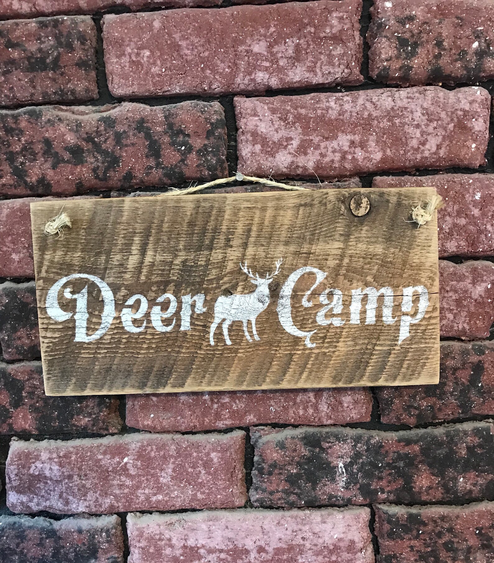 Deer Camp Sign Hunting Camp Sign Deer Hunter Gift Barn - Etsy