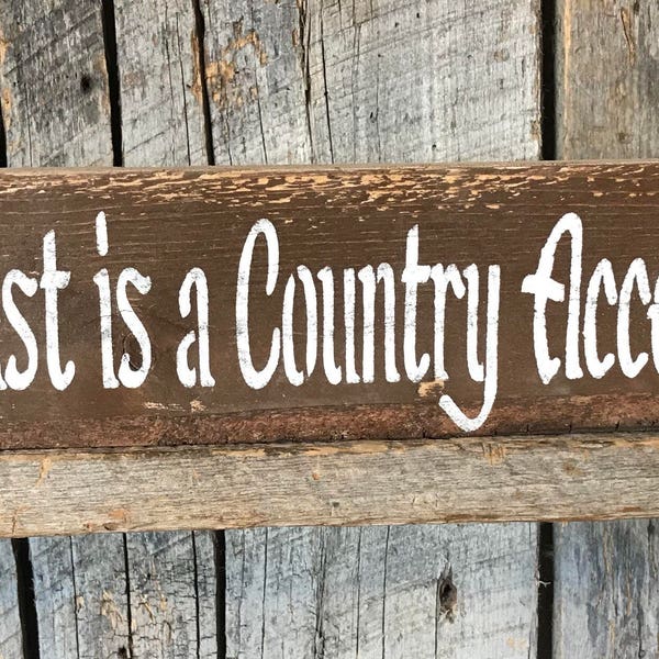 Rustic Country Sign - Etsy