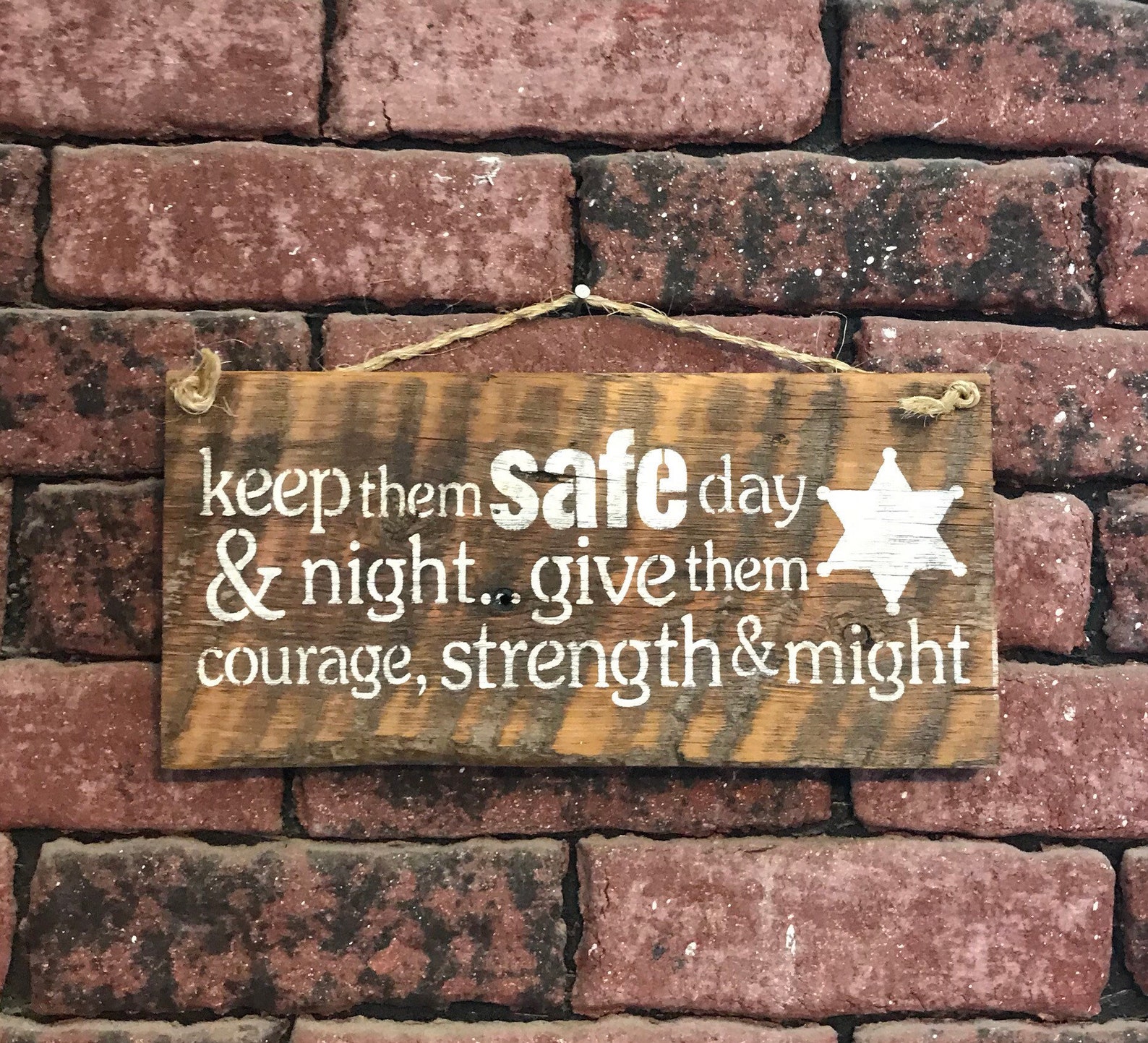 Sheriff Deputy Sign Sheriff Gifts Cop Wife Gifts Law - Etsy