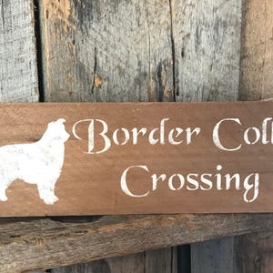 Border Collie Sign Border Collie Gift Border Collie Mom Gift Pallet ...