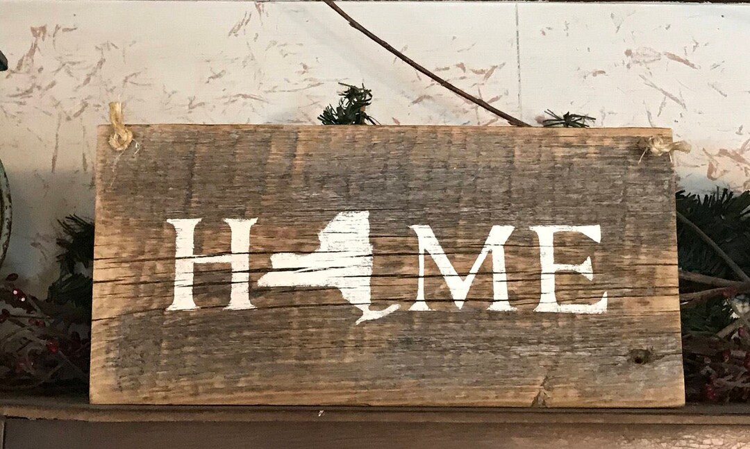 New York Sign New York Home Sign New York State Wall Art New York Gift ...