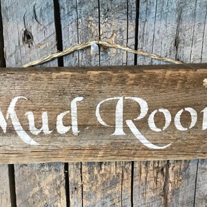 Mud Room Sign Pallet Wood Sign Mud Room Decor Housewarming Gift Home ...