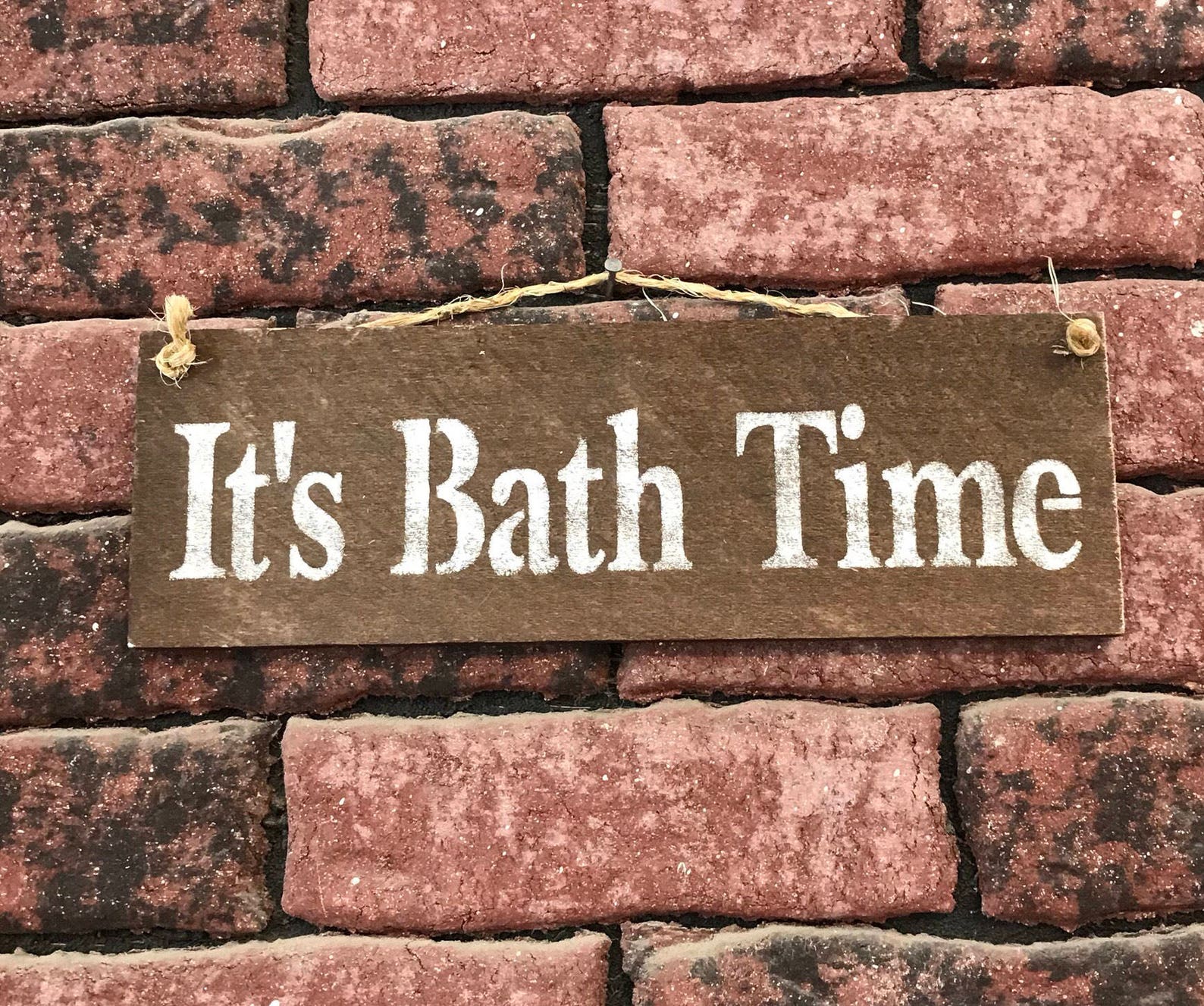 Bath Time Sign Bathroom Sign Bathroom Wall Decor - Etsy
