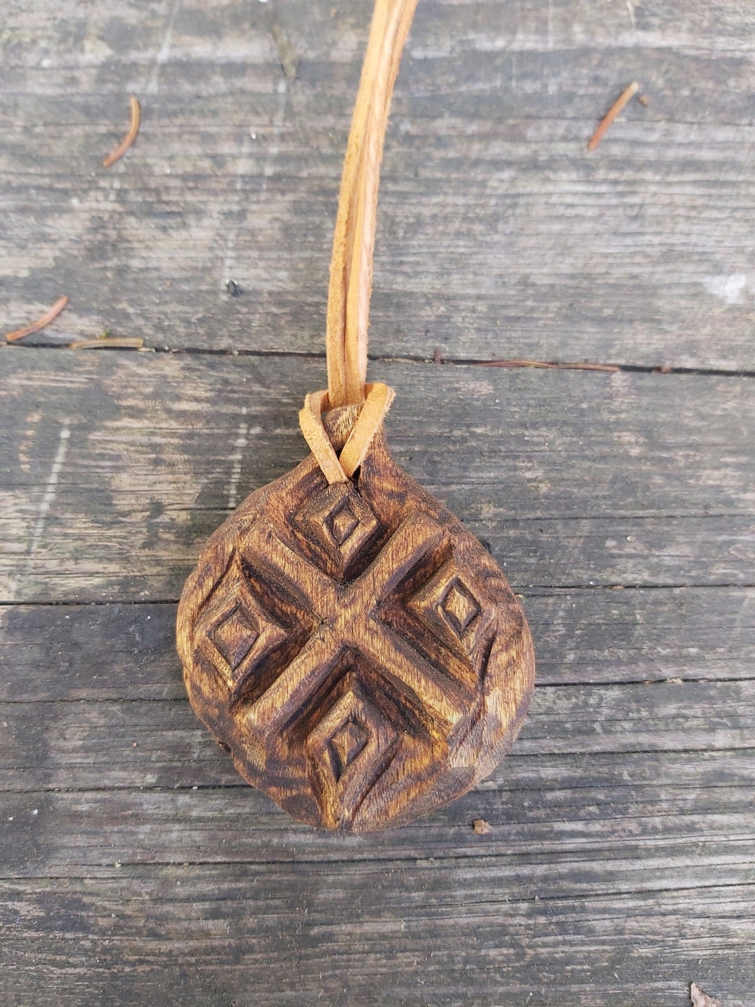 Mokosh Symbol Slavic Goddess Pendant Woman's Symbol - Etsy