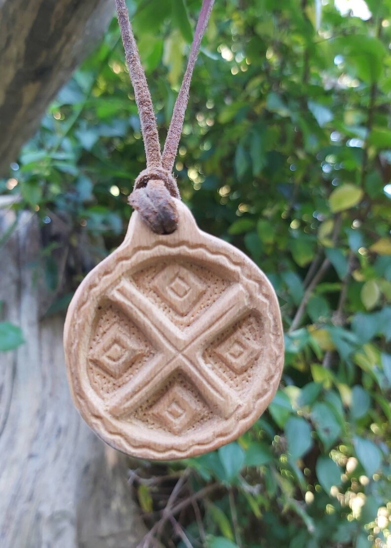 Mokosh Symbol Slavic Goddess Pendant Woman's Symbol - Etsy
