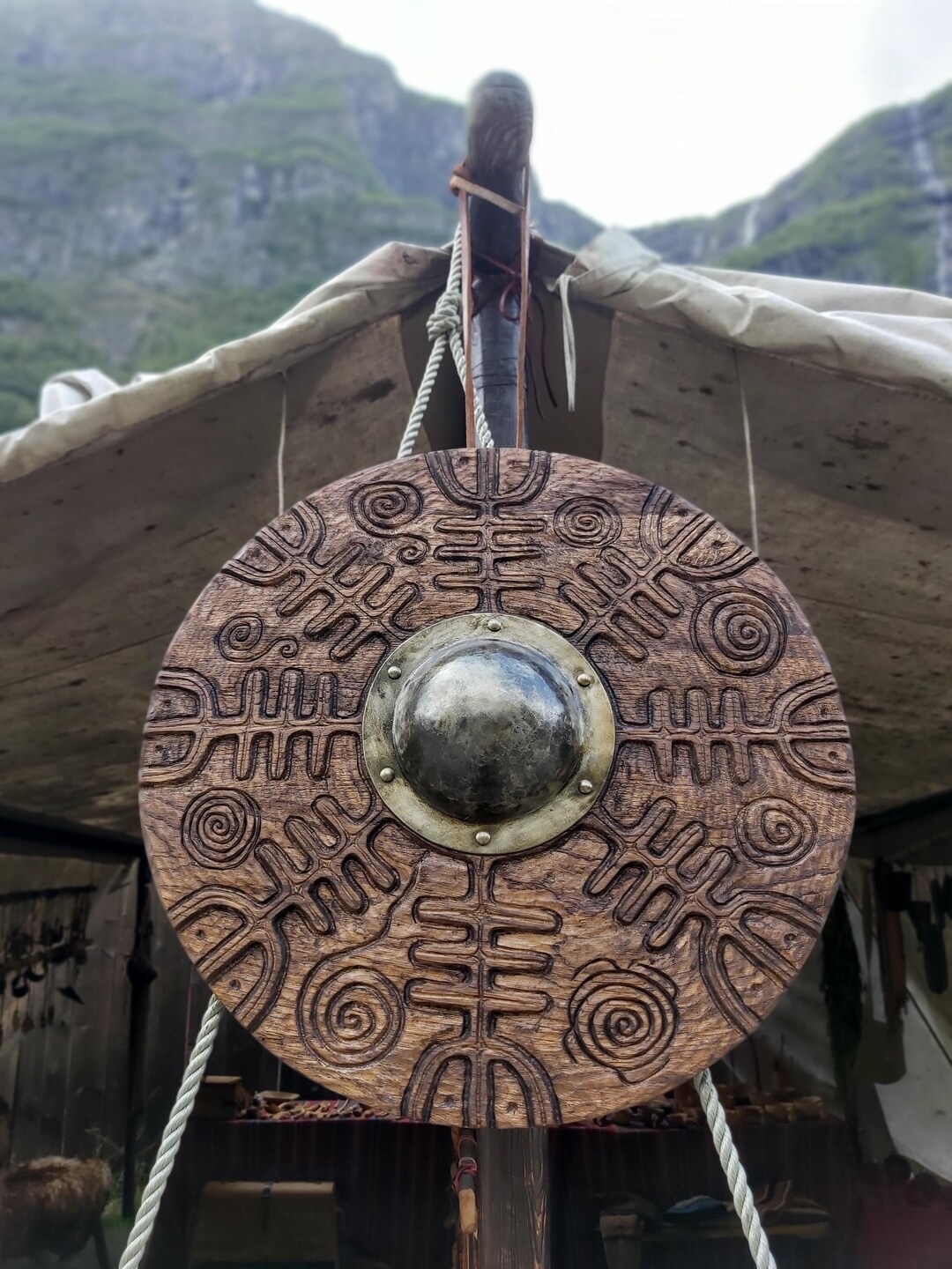 Viking Shield, Aegishjalmur, Helm of Awe, Helm of Terror, Oak Shield ...