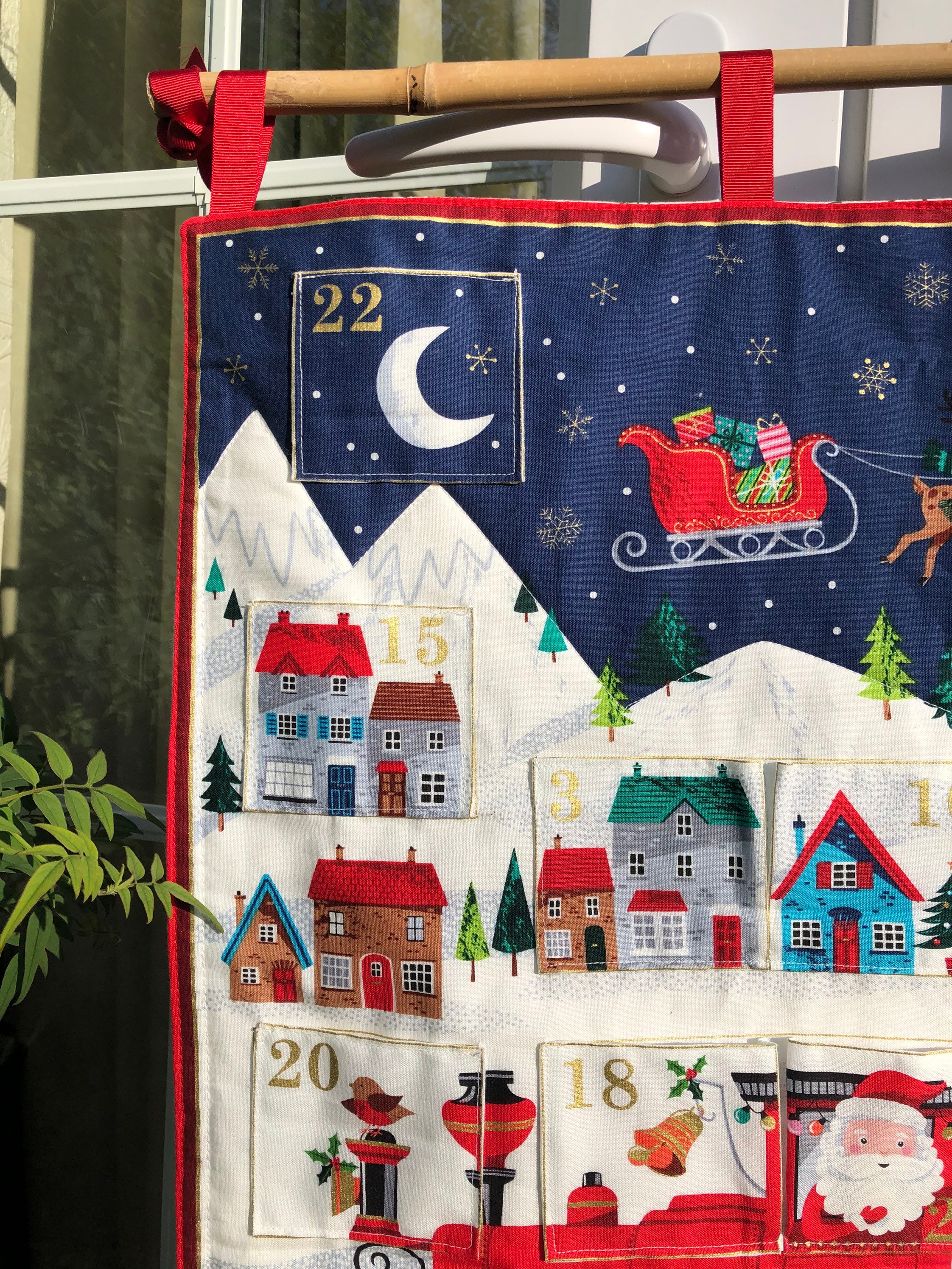 Santa Express Christmas Advent Calendar - Etsy