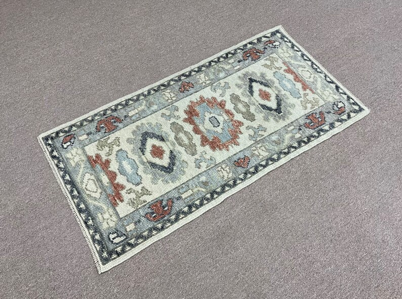 2x4 Turkish Rug, 2x4 Entryway Entrance Door Floor Mat Runner, Non Slip ...