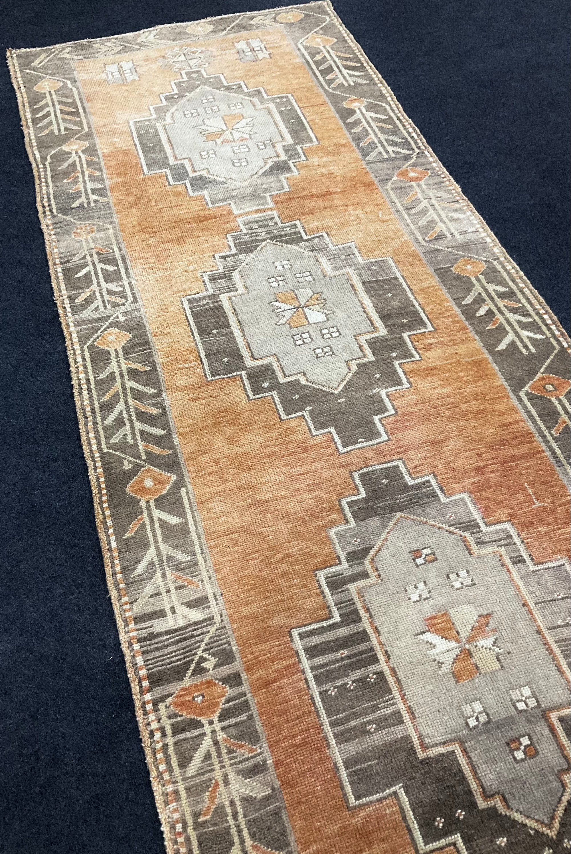 Bold Warm Shades of Orange Boho Hallway Stair Runners Oriental - Etsy