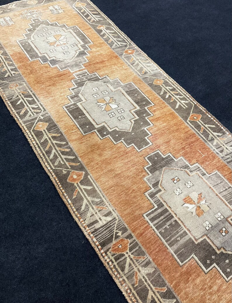 Bold Warm Shades of Orange Boho Hallway Stair Runners Oriental - Etsy