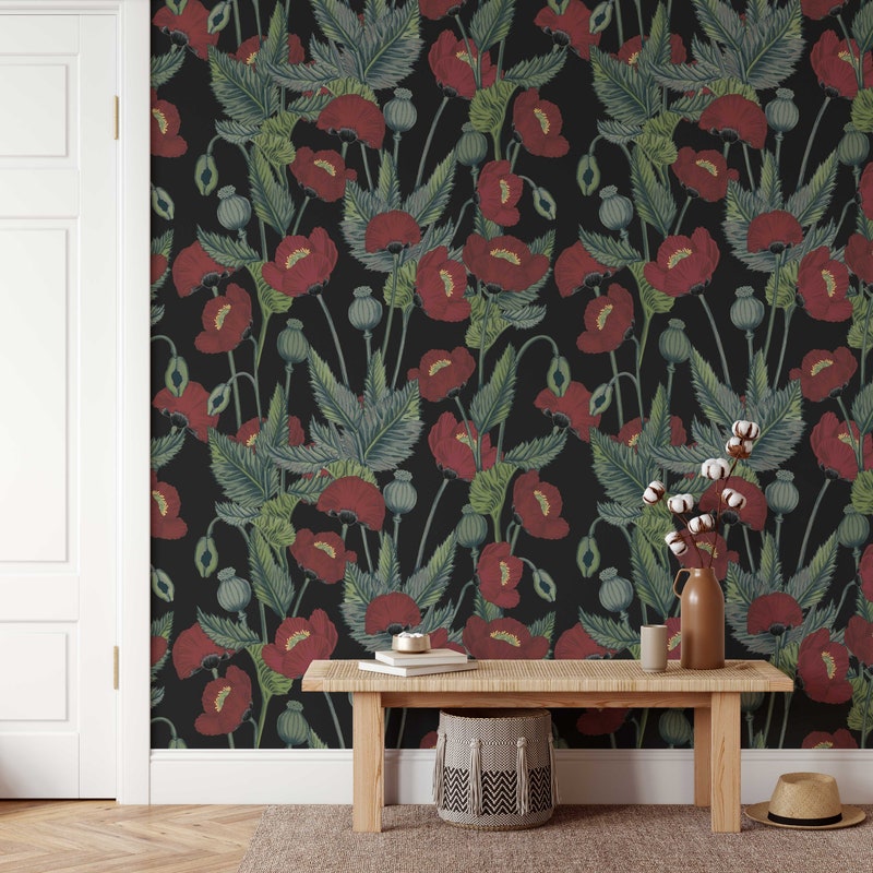 Opium Wallpaper - Etsy