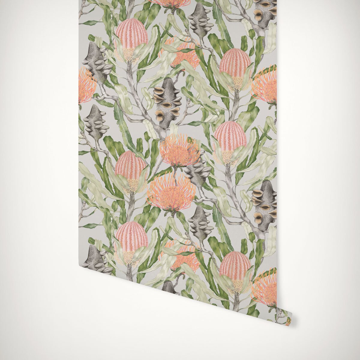 Australian Native Flora, Banksia, Grevillea Wallpaper • Botanical ...