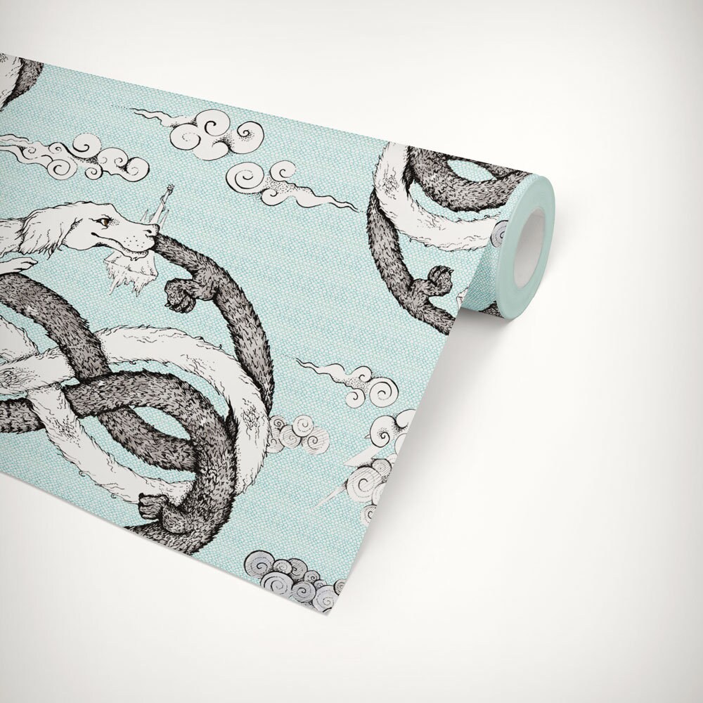 Neverending Story Wallpaper • Falkor Luck Dragon and Gmork Wolf Auryn ...