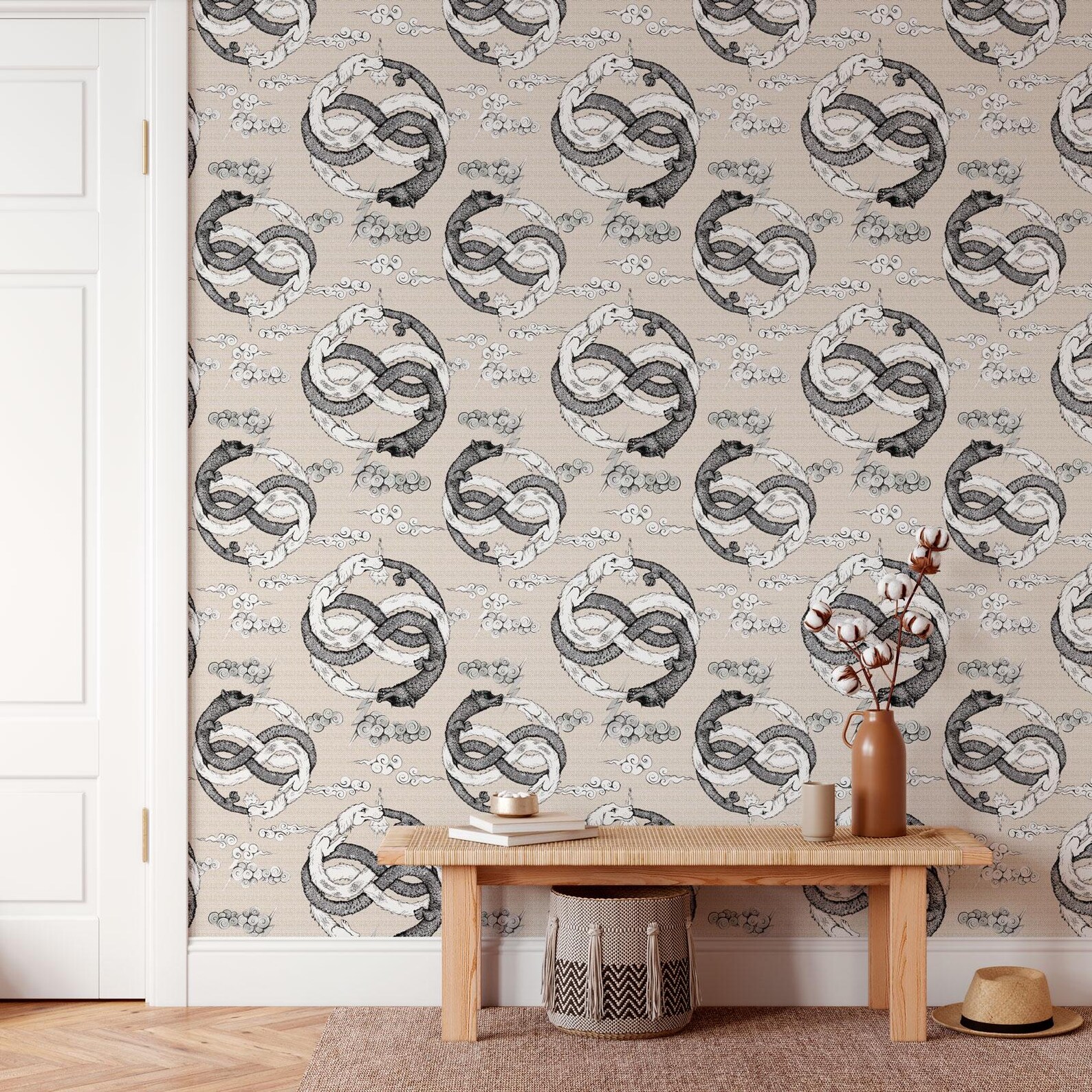 Neverending Story Wallpaper • Falkor Luck Dragon and Gmork Wolf Auryn ...