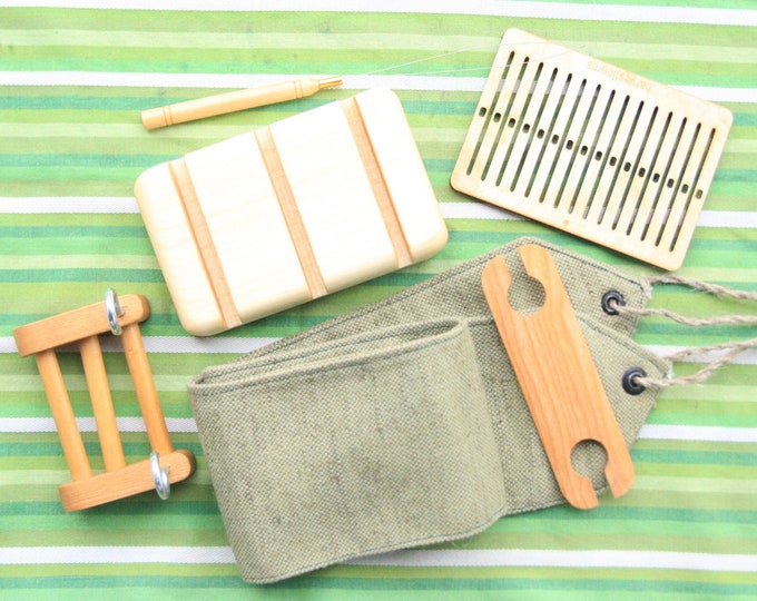 Your-all-set Complete Backstrap Weaving Kit, Band Weaving, Rigid Heddle ...