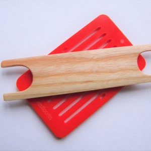 Recycled Plastic Weaving Loom- Heddle, Backstrap Weaving, Narrow Bands ...