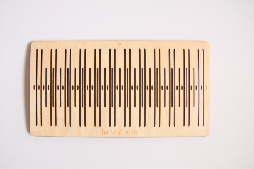 21 Slot Band Weaving Loom, Double Slot Heddle, Rigid Heddle, Pattern ...