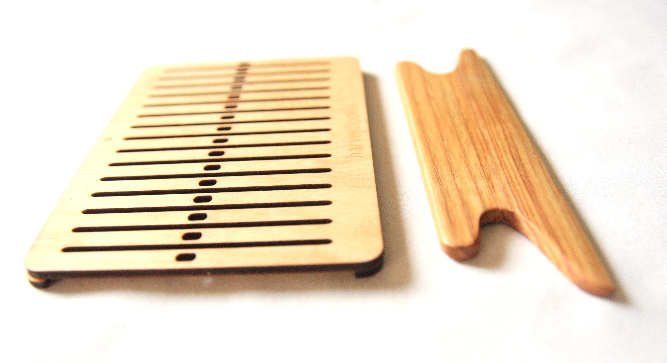 Pocket Loom and Shuttle- Rigid Heddle Loom, Backstrap Weaving, Band ...