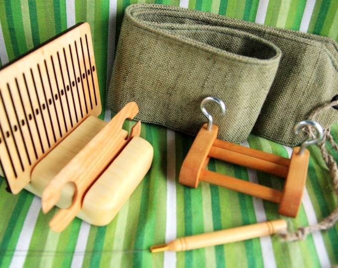 Your-all-set! Complete Backstrap Weaving Kit, Band Weaving, Rigid ...