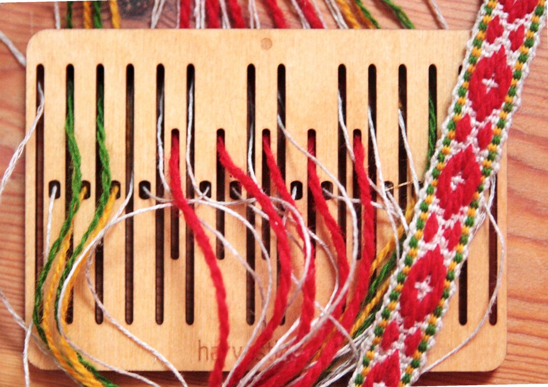 5 Double Slotted Rigid Heddle- Double Hole Rigid Heddle, Backstrap ...