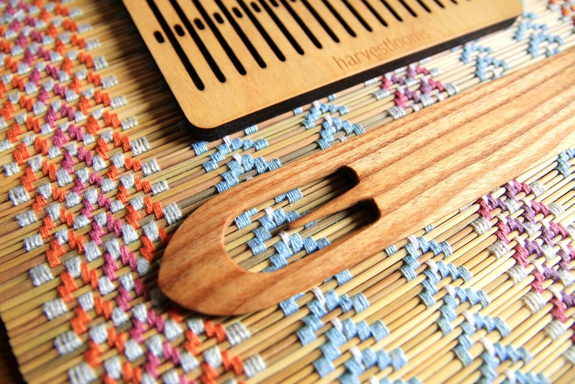8 Dpi Double Holed Rigid Heddle, Band Weaving, Tape Loom, Pattern ...