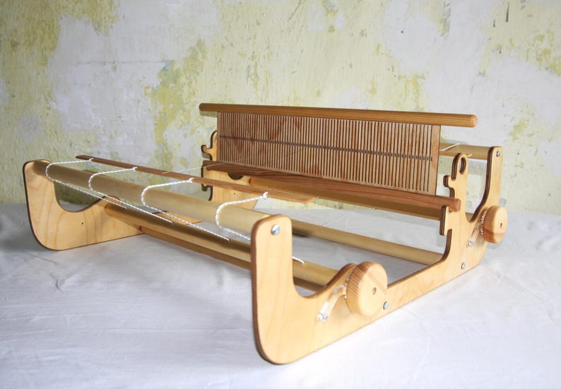 The Heddler V2 Wide, Rigid Heddle Loom, Table Loom, Knitters Loom, Wide ...