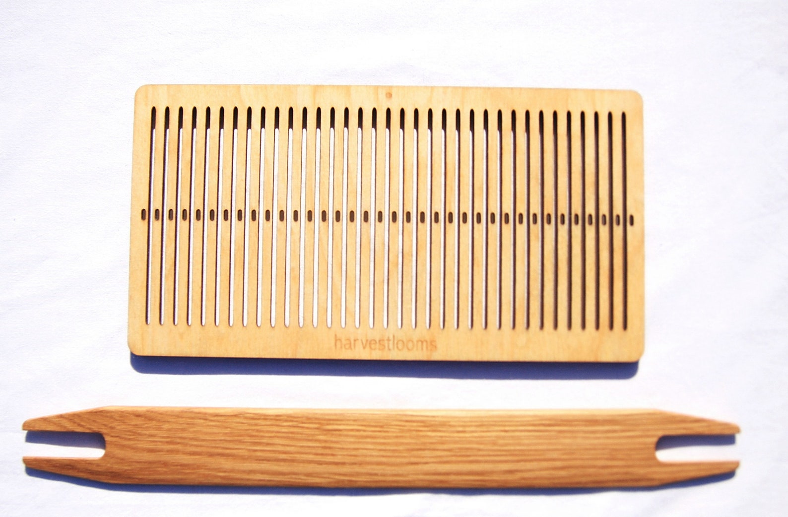 8 Dpi Heddle With Hardwood Shuttle, Backstrap Weaving, Rigid Heddle ...