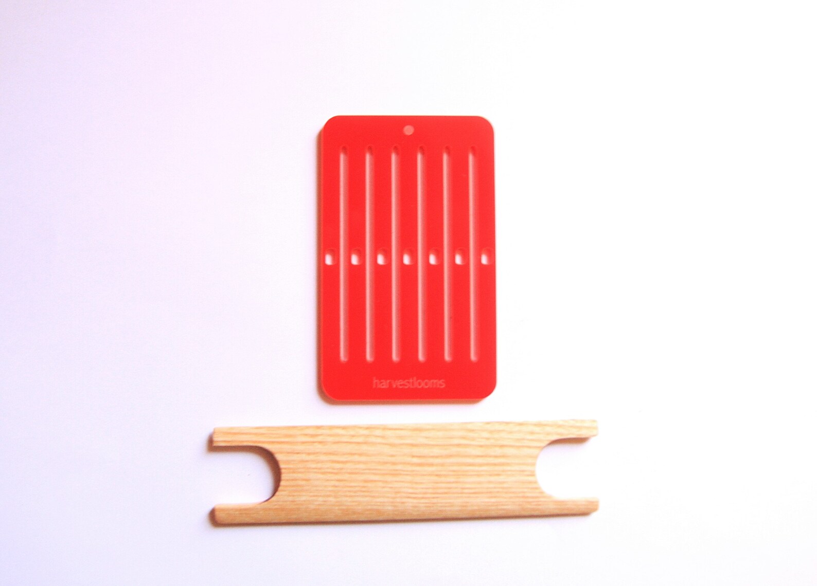 Recycled Plastic Weaving Loom- Heddle, Backstrap Weaving, Narrow Bands ...