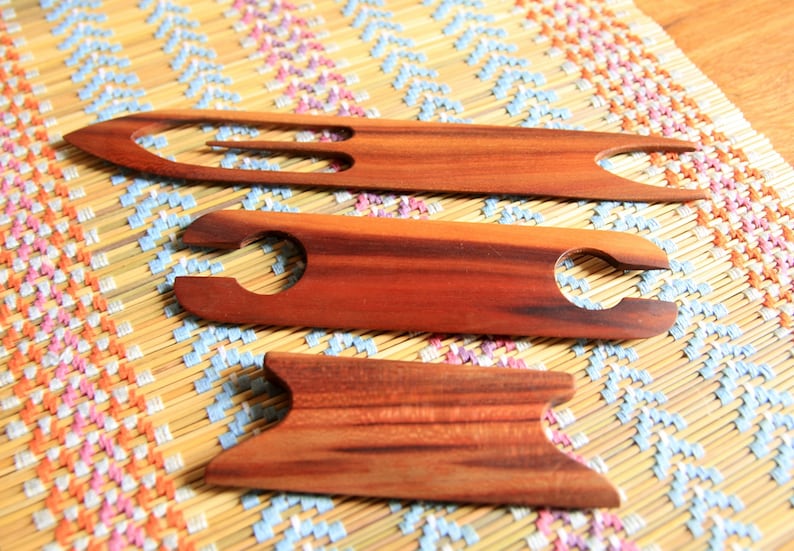 I Love Plum Weaving Shuttle Set. Rigid Heddle Looms, Inkle Weaving ...