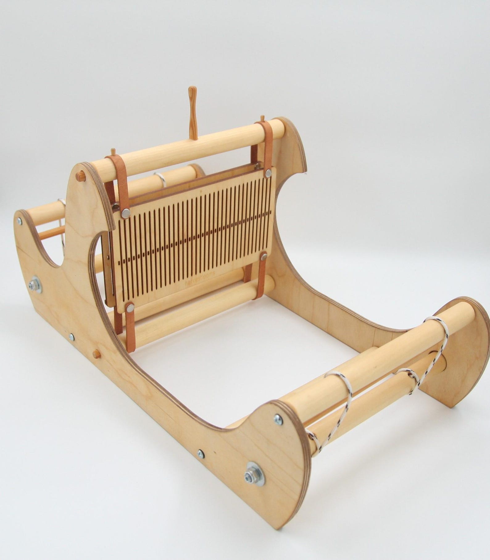 The Harvester V2 With Cranks- Table Loom -beginner Loom, Rigid Heddle ...