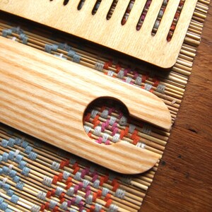 Small Rigid Heddle Loom, Wooden Loom, Band Weaving, Beginner Loom, Sami ...