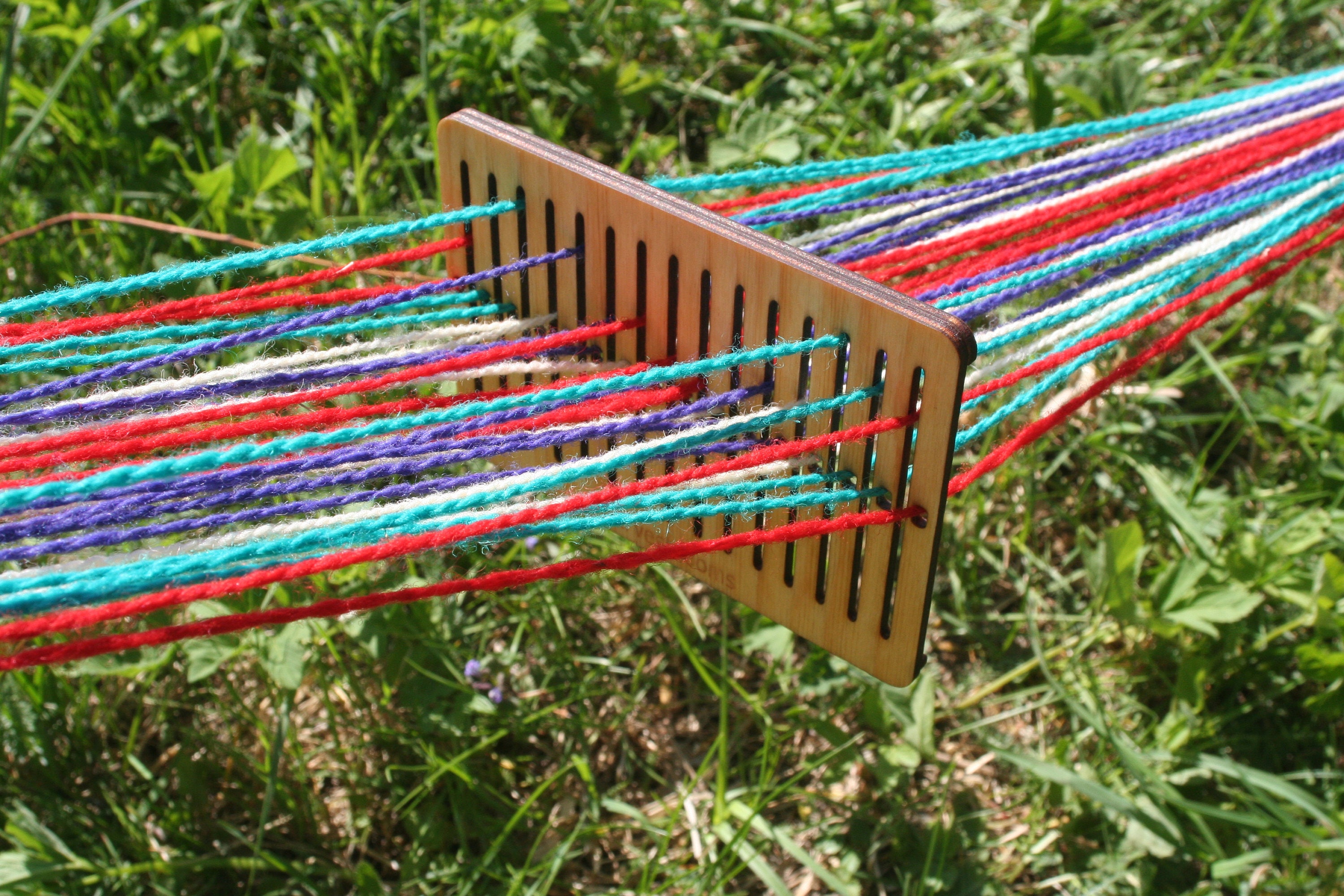 Backstrap Weaving Kit- Ready to Weave, Rigid Heddle Loom, Beginner Loom ...