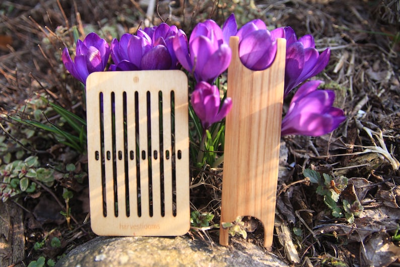 Mini Heddle With Shuttle Loom Set, Rigid Heddle, Backstrap Weaving ...