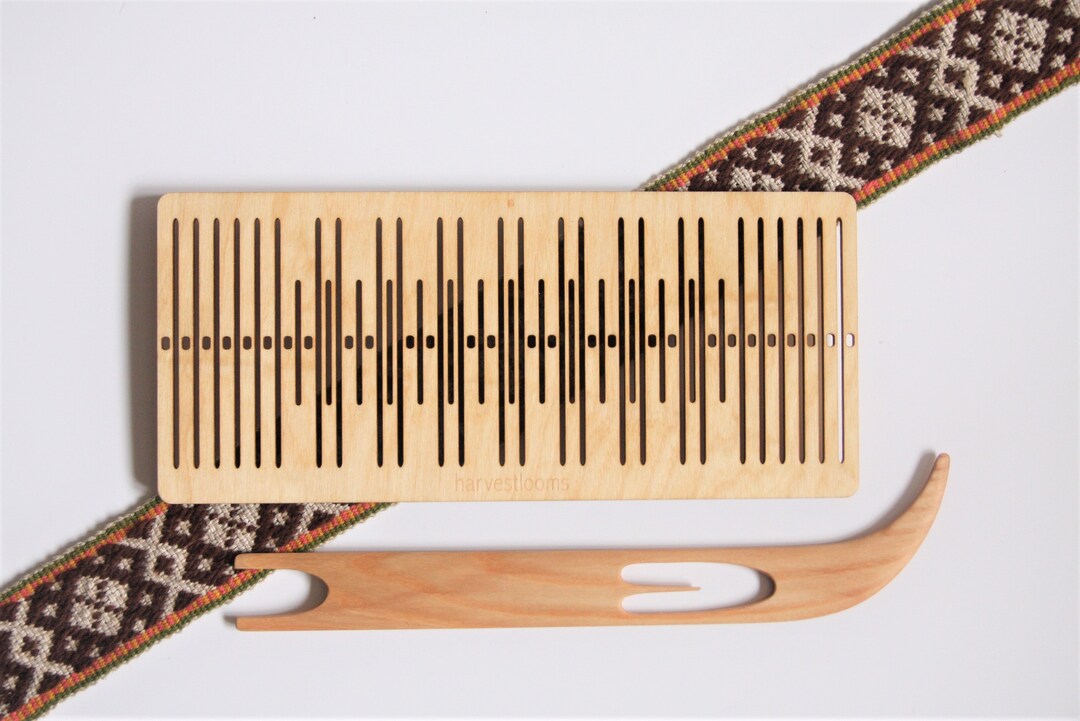 15 Double Slot Rigid Heddle Loom for Decorative and Pattern Band ...