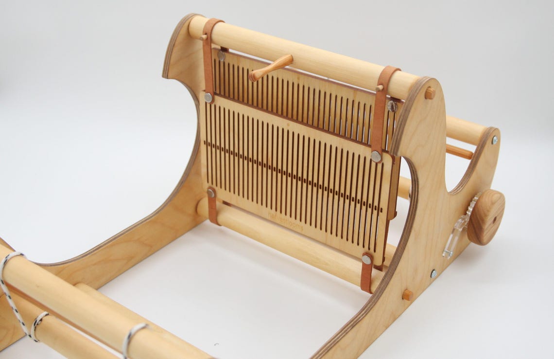 The Harvester V2 With Cranks- Table Loom -beginner Loom, Rigid Heddle ...