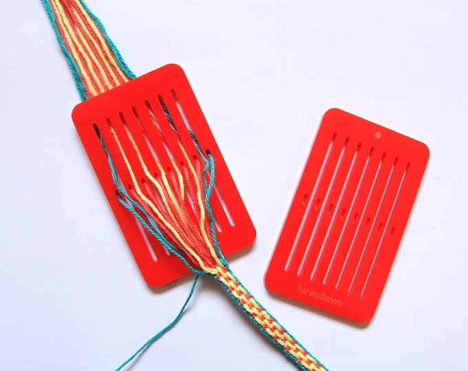 Small Portable Weave Anywhere Loom- Rigid Heddle, Backstrap, Inkle ...