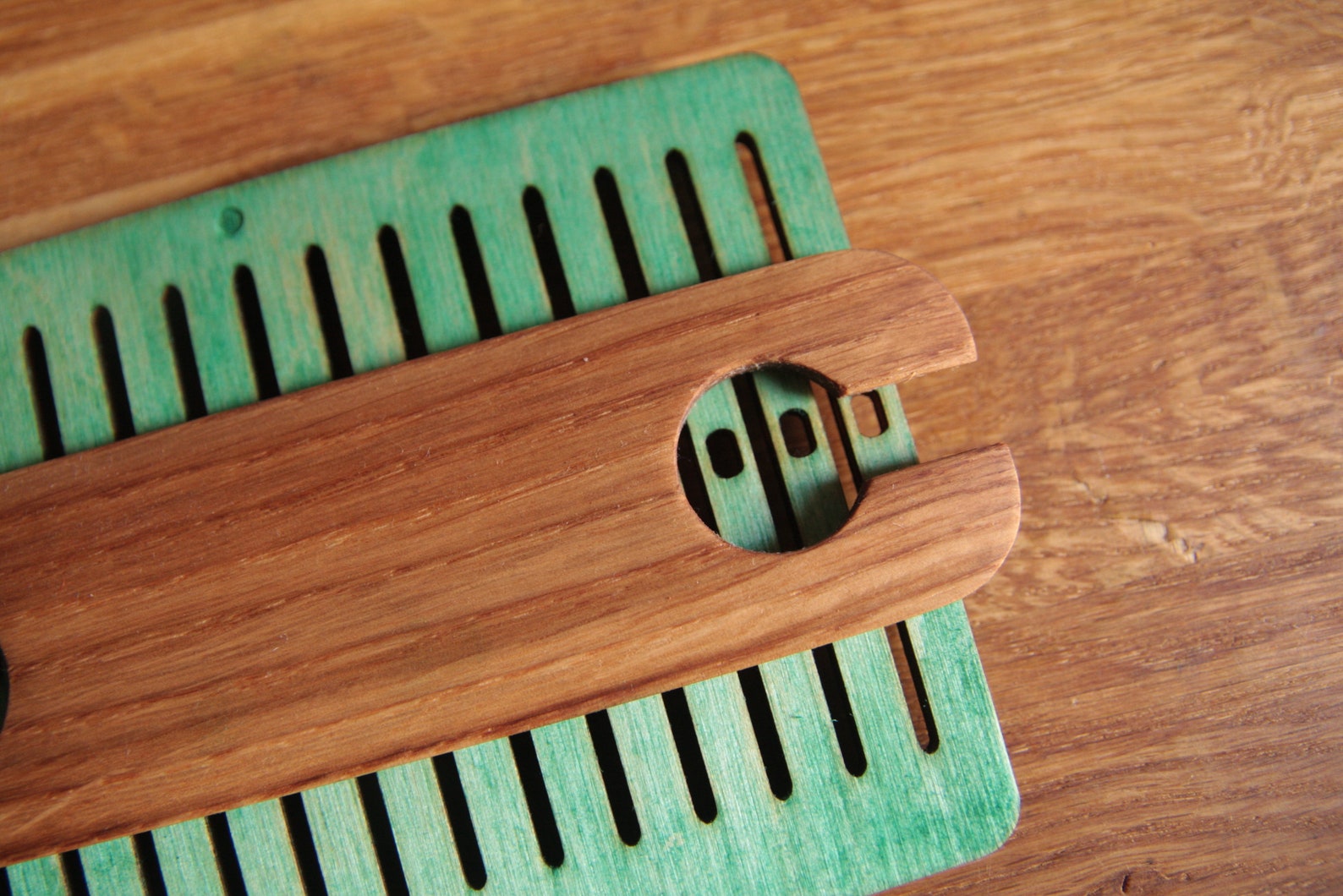 Pocket Loom and Shuttle in Green Wooden Loom Rigid Heddle - Etsy