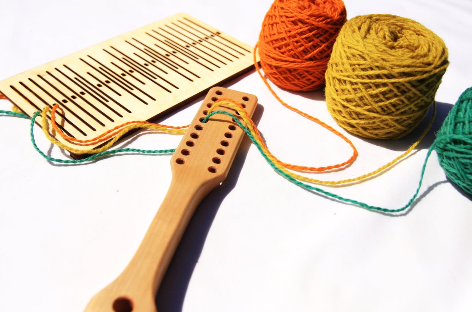 Warping Paddle for Weaving, Warping Tool, Table Loom, Floor Loom ...