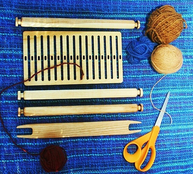 Eurotown Backstrap Loom - Rigid Heddle Backstrap. Learn to Weave, Loom ...