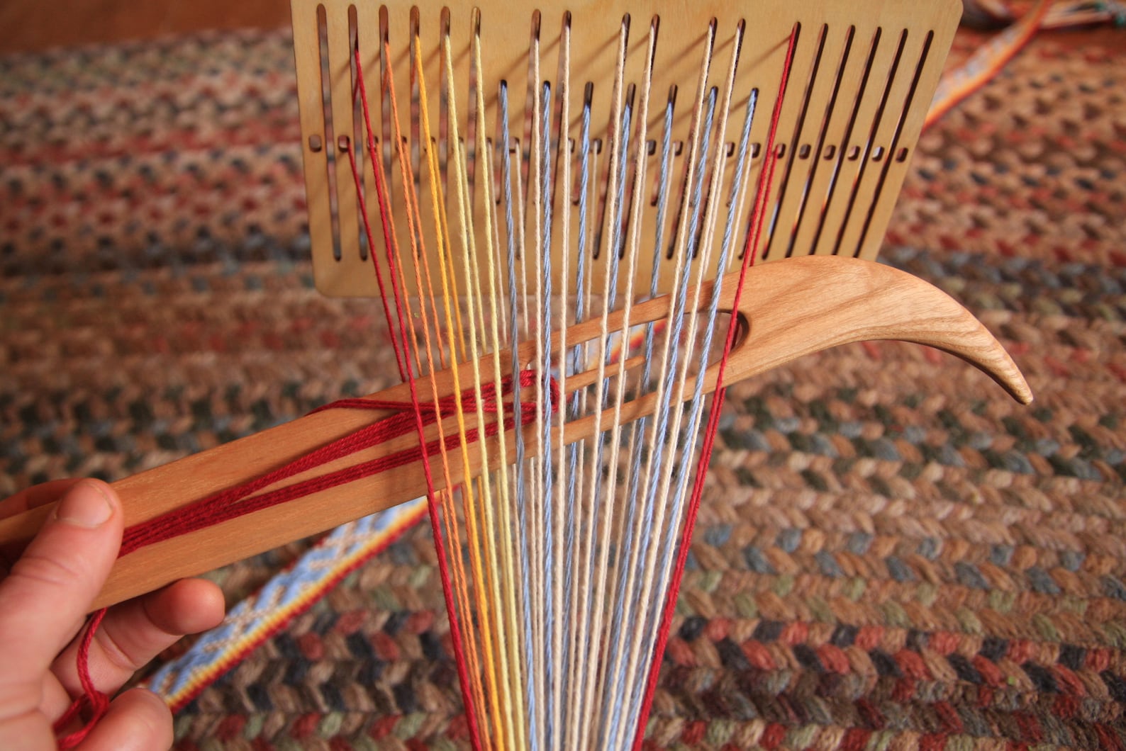 Weaving Shuttle Curved Weaving Shuttle for Easy Pick Up Sami | Etsy