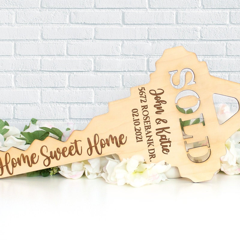 Sold Key Sign - Etsy
