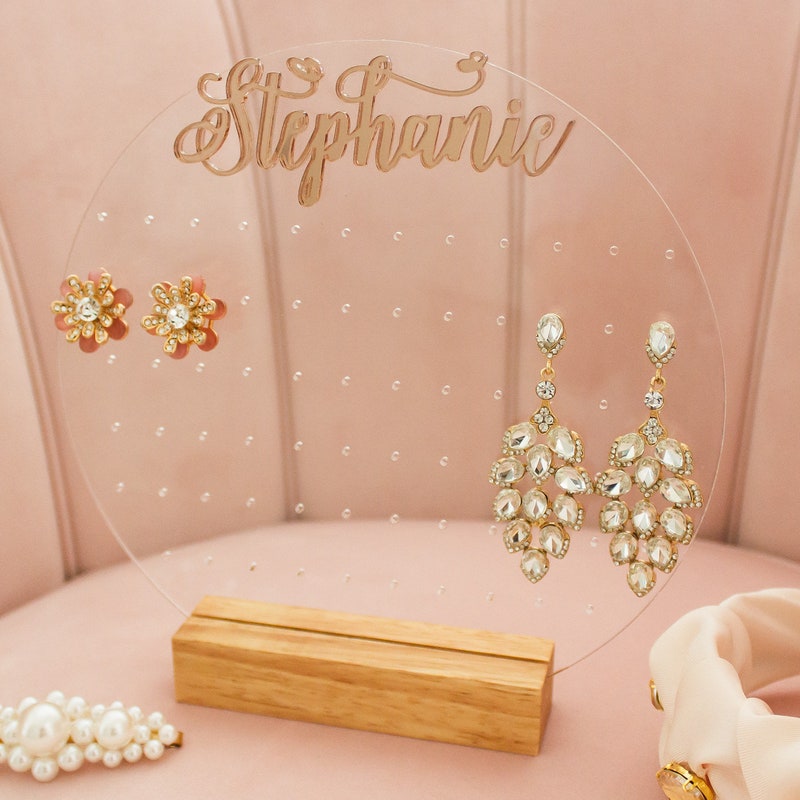 Acrylic Jewelry - Etsy