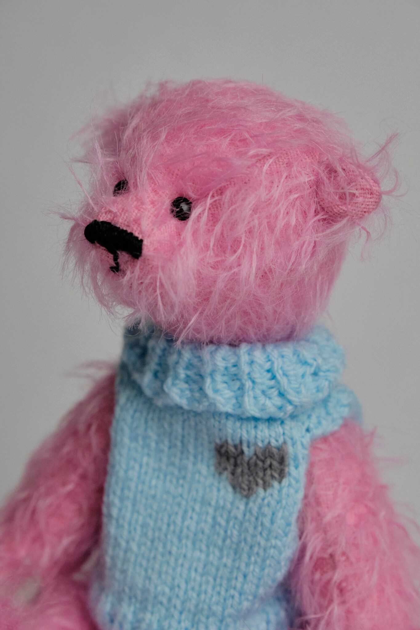Teddy Bear WENDY, Ooak Collectors Artist Bear Made From Mohair, Fully ...