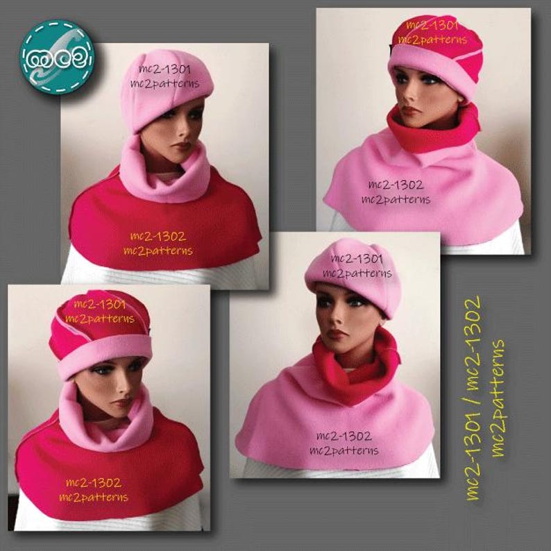 Snood Neck-warmer Sewing Pattern: Easy-to-make (digital PDF Download ...