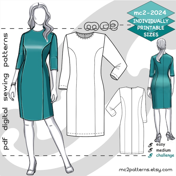 Princess Seam Dress - Etsy