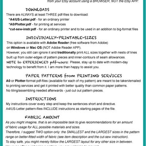 UK 6-20/ US 2-16/ Jersey Maxi Skirt Yoke Wrap/ Digital Sewing Pdf-pattern for Women >mc2patterns