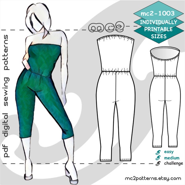 Catsuit Pattern - Etsy