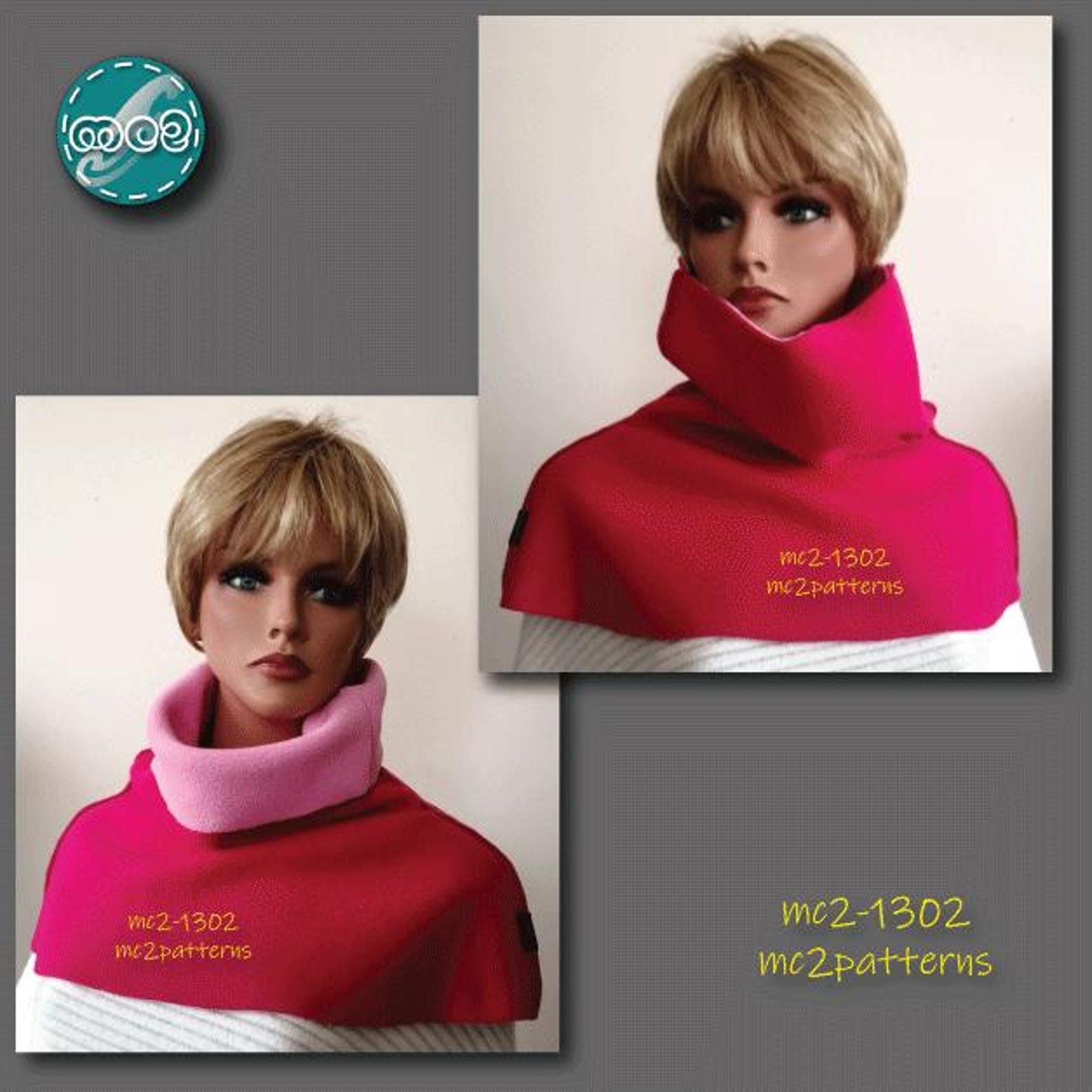 Snood Neck-warmer Sewing Pattern: Easy-to-make (digital PDF Download ...